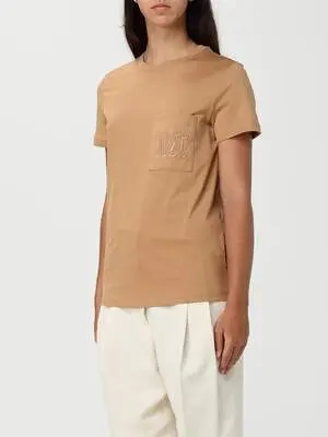 Max Mara Cotton T-shirt - Brown