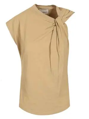 Isabel Marant Étoile Nayda T-shirt In Cotton Jersey - Cream