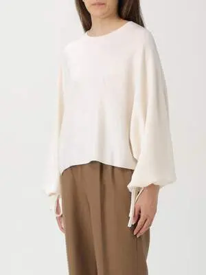 Max Mara Virgin Wool Sweater - White