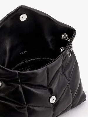 Saint Laurent Puffer Matelasse Leather Cross Body Bag - Multicolor