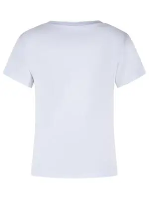 GANNI Cotton T-shirt - White
