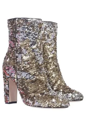 Paris Texas Sequined Ankle Boot