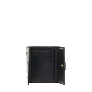 Dolce & Gabbana Leopard-print Leather French Flap Wallet - Multicolor