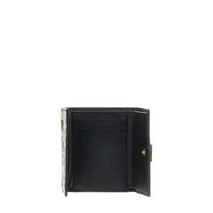 Dolce & Gabbana Leopard-print Leather French Flap Wallet