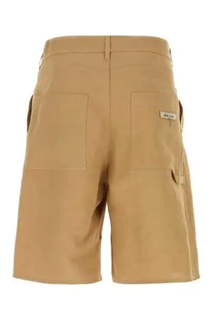 Fendi Camel Paper Bermuda Shorts