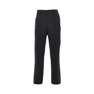 Tagliatore Super 110's Wool Pants - Black