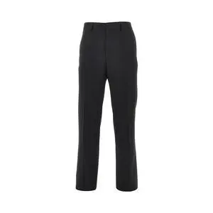 Tagliatore Super 110's Wool Pants - Black