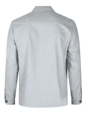 Eleventy Shirt Jacket With Pockets