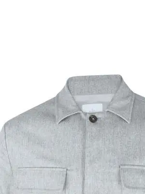 Eleventy Shirt Jacket With Pockets