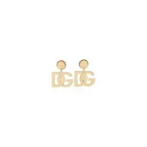 Dolce & Gabbana Clips Pop Dg Earrings - Silver
