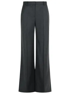 Stella McCartney Wool Flare Pants - Gray
