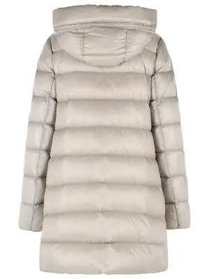 Moncler Suyenne' Light Beige Polyamide Down Jacket
