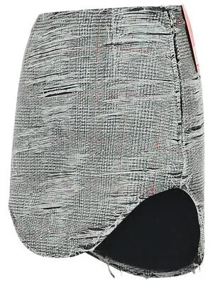 DIESEL® Cotton Miniskirt - Gray