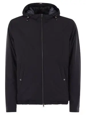 Herno Nylon Travel Jacket - Blue