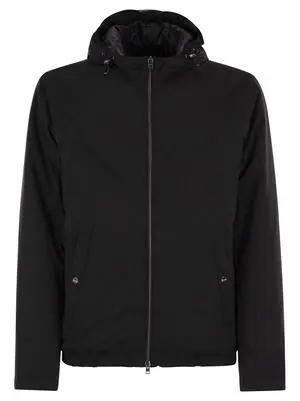 Herno Nylon Travel Jacket - Black