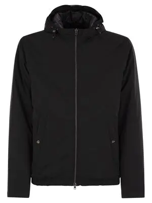 Herno Nylon Travel Jacket - Black