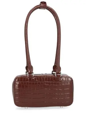 SELF-PORTRAIT Bag With Crocodile Effect