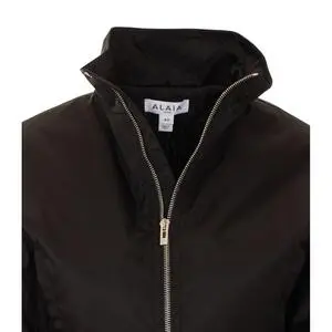 Alaïa Belted Bomber Jacket