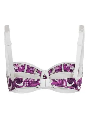 Dolce & Gabbana Graphic Print Bra