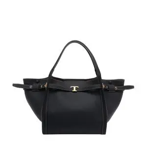 TOD'S T-signature Shopping Bag - Black