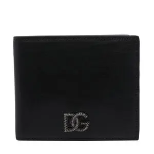 Dolce & Gabbana Dg Logo Bifold Wallet - Black
