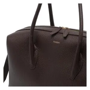 Yuzefi Yuzeli Calf Leather Duffle Bag - Black