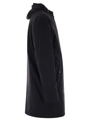 Herno Long Nylon Jacket - Blue