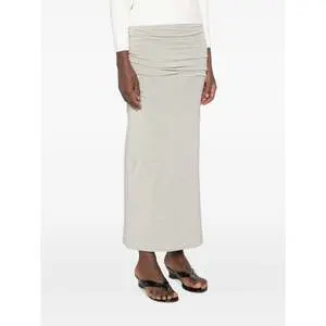 TOTEME Grey Skirts Asymmetric & Draped Skirts