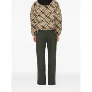 Burberry Check Puffer Jacket - Multicolor