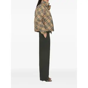 Burberry Check Puffer Jacket - Multicolor