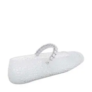 JIMMY CHOO The Jelly Flats - White
