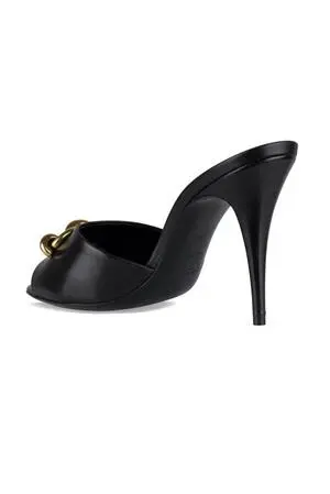 Saint Laurent Mules Le Maillon - Black