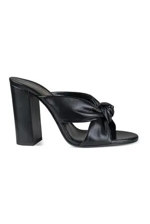 Saint Laurent Loulou Mules - Black