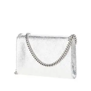 Stella McCartney Mini Falabella Crossbody Bag - Silver