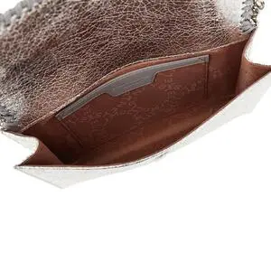 Stella McCartney Mini Falabella Crossbody Bag - Silver