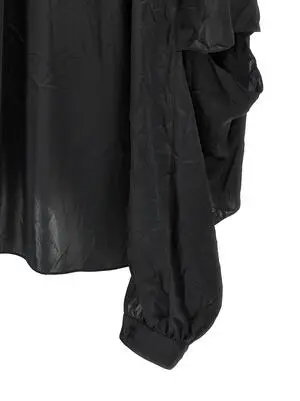 Balenciaga Double Sleeve' Shirt - Black