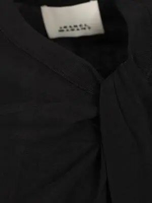Isabel Marant Étoile Nayda Cotton Jersey T-shirt - Black