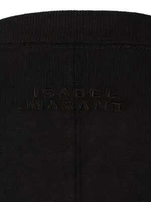 Isabel Marant Étoile Nayda Cotton Jersey T-shirt - Black