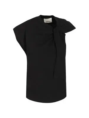 Isabel Marant Étoile Nayda Cotton Jersey T-shirt - Black