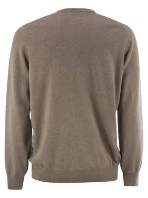 Brunello Cucinelli Pure Cashmere Crew-neck Sweater