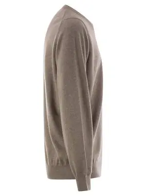 Brunello Cucinelli Pure Cashmere Crew-neck Sweater