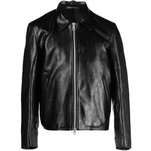 Our Legacy Jackets Leather Jackets - Black
