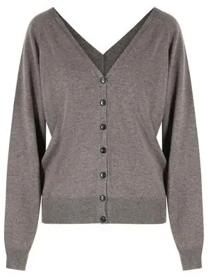 LISA YANG Jiani Cashmere Cardigan - Cream