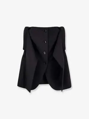 Max Mara Veruska Virgin Wool Top - Multicolor