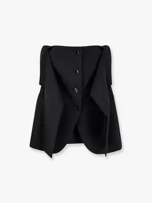 Max Mara Veruska Virgin Wool Top - Multicolor