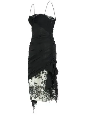 Alessandra Rich Silk Mini Dress