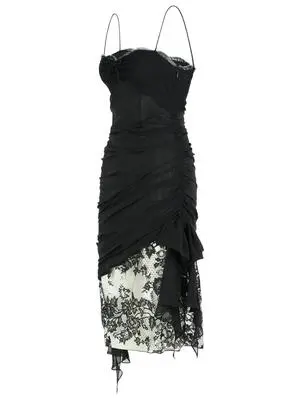 Alessandra Rich Silk Mini Dress