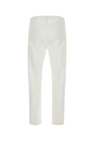 Fendi Jeans In Denim Bianco