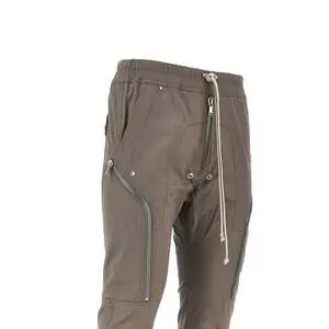 Rick Owens Stretch Cotton 'heizer' Cargo Pants