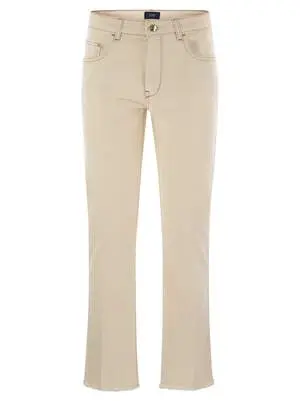FAY Denim 5-pocket Trousers - Multicolor